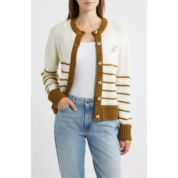 FRNCH Chesil Cardigan - Creme