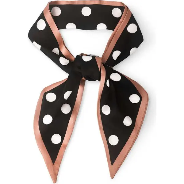 YOUZEY The Como Skinny Scarf - Black