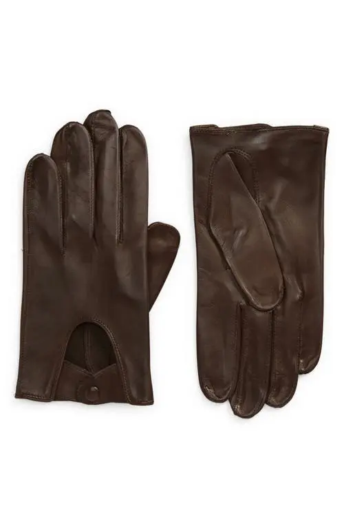 SEYMOURE Washable Leather Driving Gloves