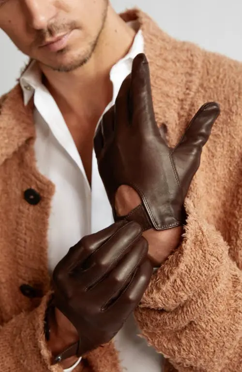 SEYMOURE Washable Leather Driving Gloves
