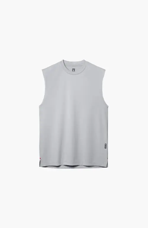 ASRV 3d Lite 2.0 Lycra Relaxed Cutoff Tank - Slate Grey