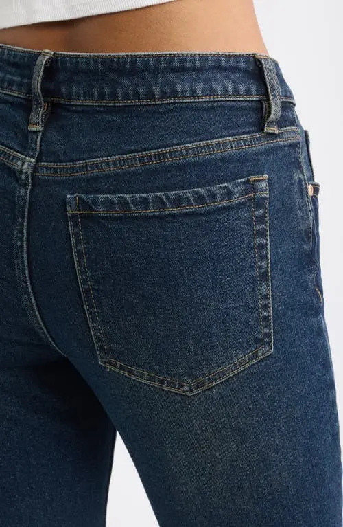 FADE OUT LOUD Twisted Seam Low Rise Bell Bottom Jeans