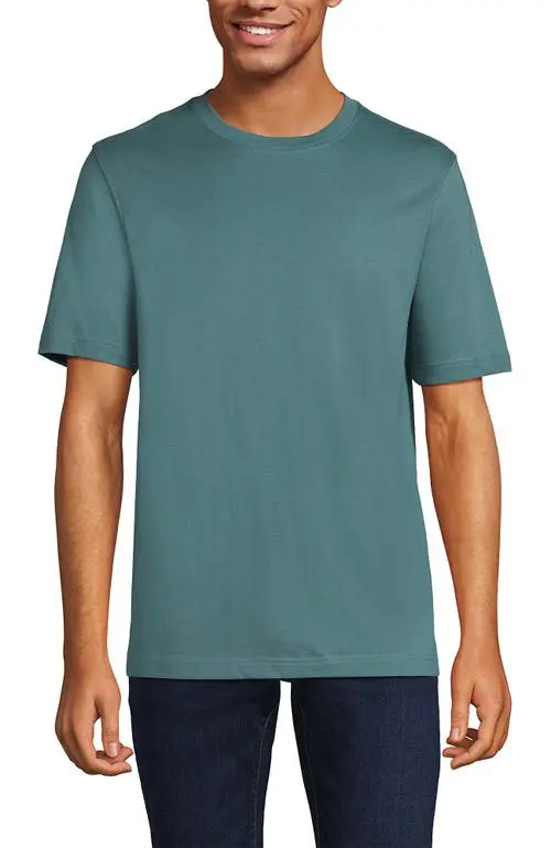 LANDS' END Short Sleeve Super Tee - Tourmaline