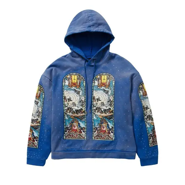 WHO DECIDES WAR Chalice Embroidered Hooded Sweatshirt