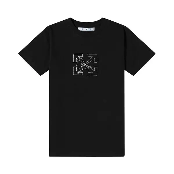 Off-White Logo Workers Short-sleeve Slim Tee /white