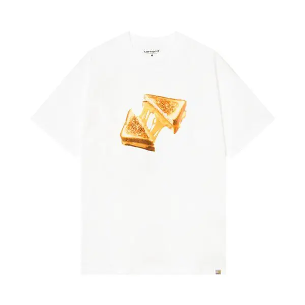 Carhartt Work In Progress Short-sleeve Cheese Toast T-shirt