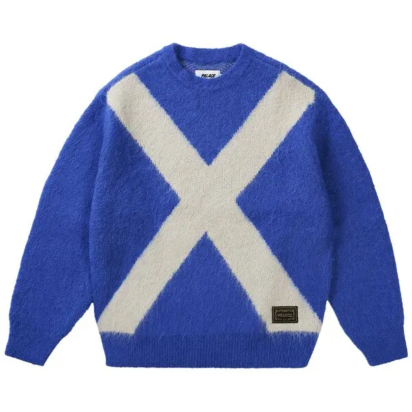 PALACE Too Hairy Flag Knit 'scotland