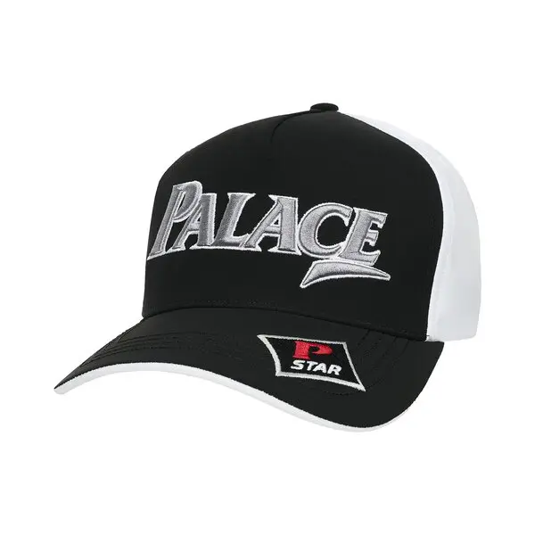 PALACE Golf P-frame 5-panel Snapback - Black