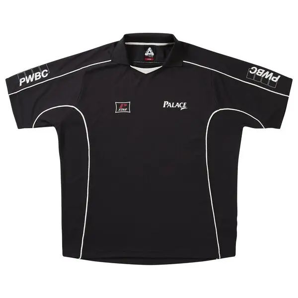 PALACE Golf Mesh Polo - Black