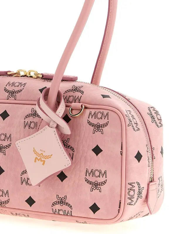Mcm Aren East West' Small Shoulder Bag