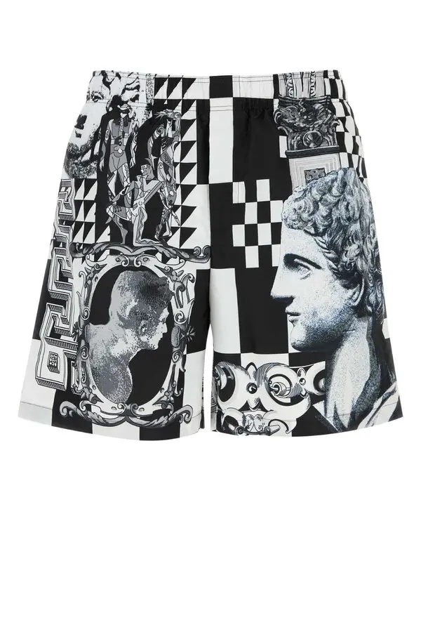 Versace Polyester Swim Shorts