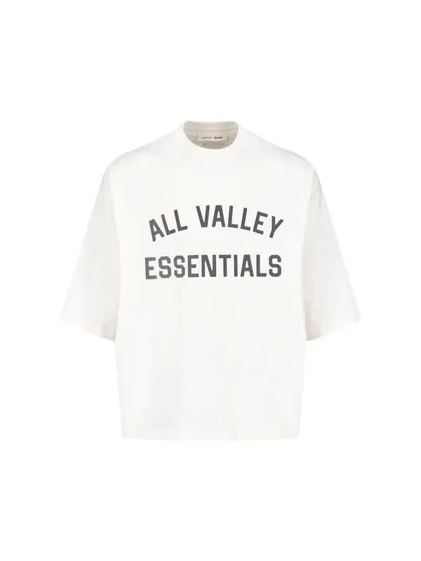 Fear Of God Graphic Oversized T-shirt - White