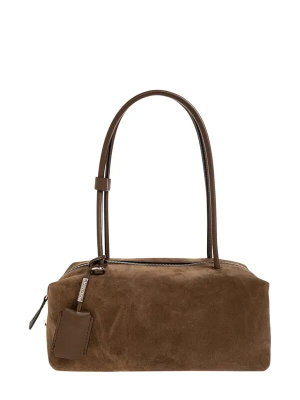Max Mara Calf Leather Shoulder Sling Handbag - Brown