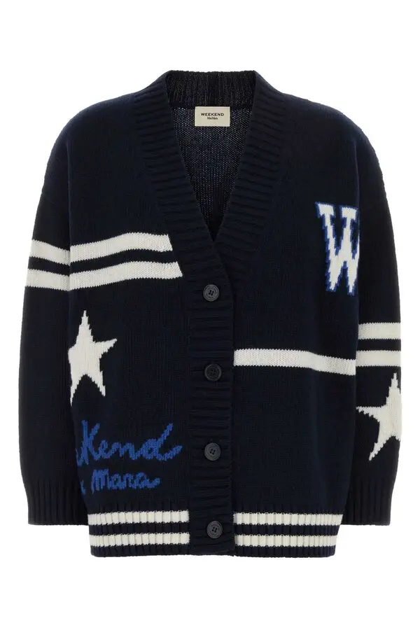 WEEKEND Oversize Virgin Wool Cardigan