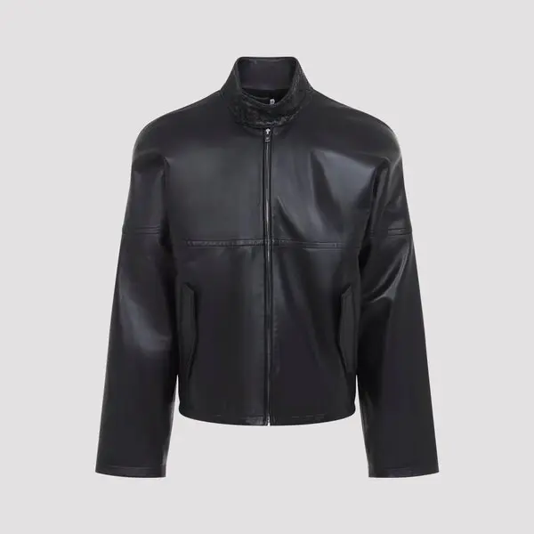 Bottega Veneta Leather Jacket - Black