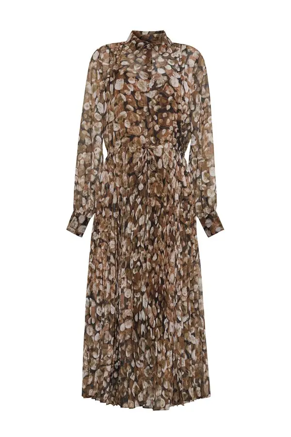 Cara Cara Finch Printed Midi Dress