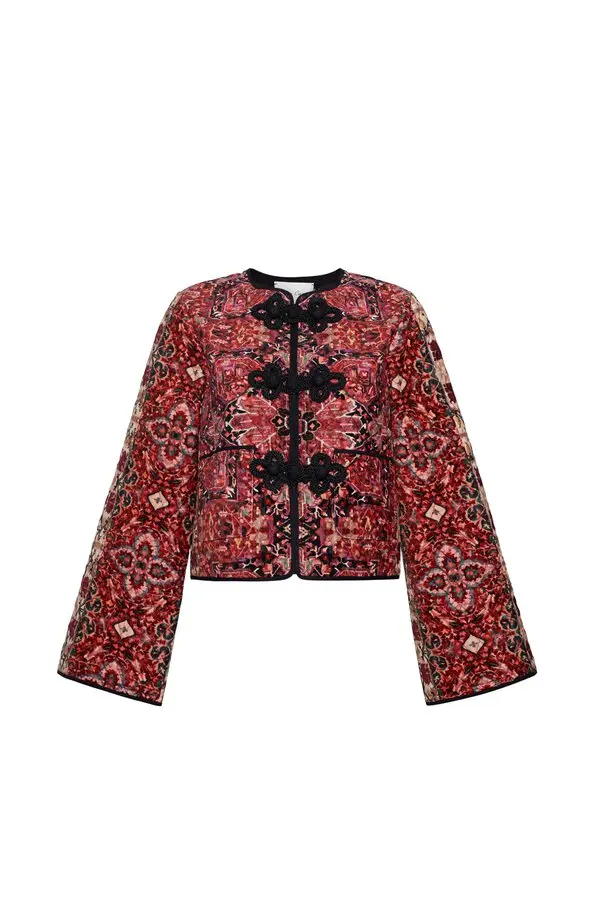 Cara Cara Yanna Cropped Quilted Jacket