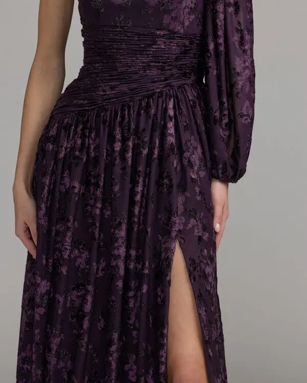 Mac Duggal One-shoulder Gown