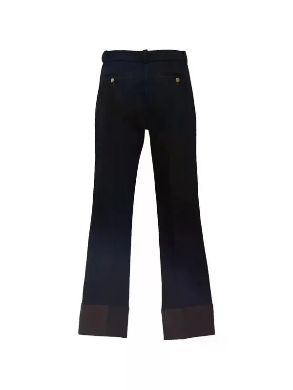 QL2 QUELLEDUE Melody Contrast-panel Trousers