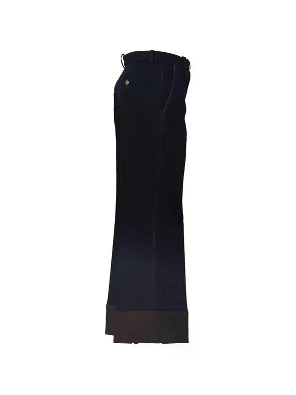 QL2 QUELLEDUE Melody Contrast-panel Trousers