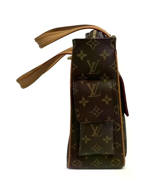 LOUIS VUITTON Monogram Cite Handbag - Brown