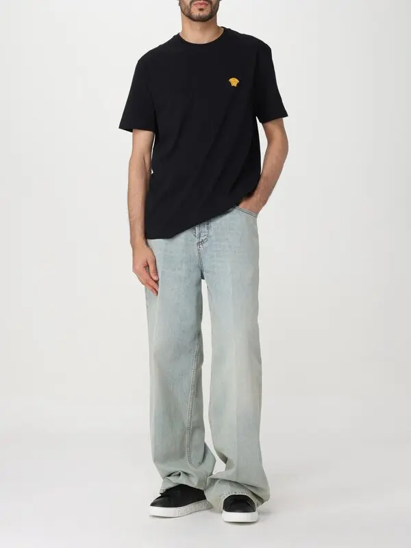Versace T-shirt In Cotton