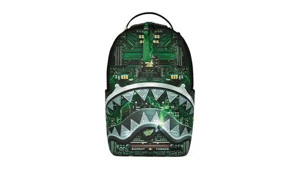 SPRAYGROUND A.i. African Intelligence Rewired & Inspired X Sandflower Backpack