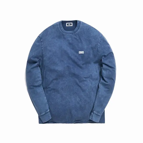 Kith Lax Pigment Dyed Long Sleeve Tee Shirt