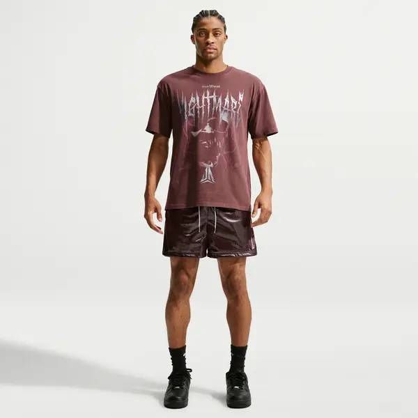 Nike Ja Standard Issue Mesh Basketball Shorts - Red