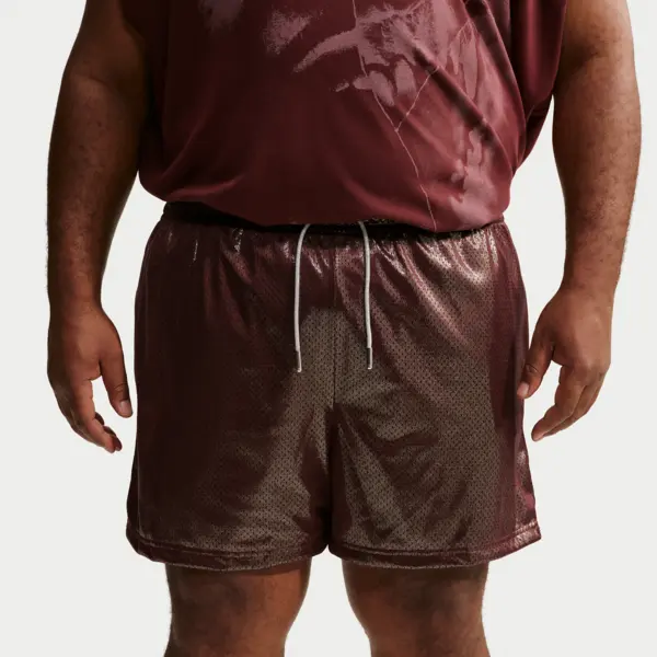 Nike Ja Standard Issue 5" Mesh Basketball Shorts - Red
