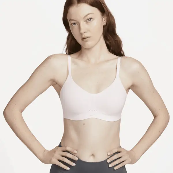 Nike Alate Minimalist Light-support Padded Sports Bra - Pink