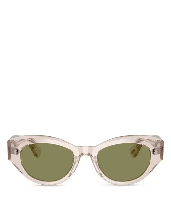 Oliver Spencer Lerrue Oval Sunglasses, 50mm