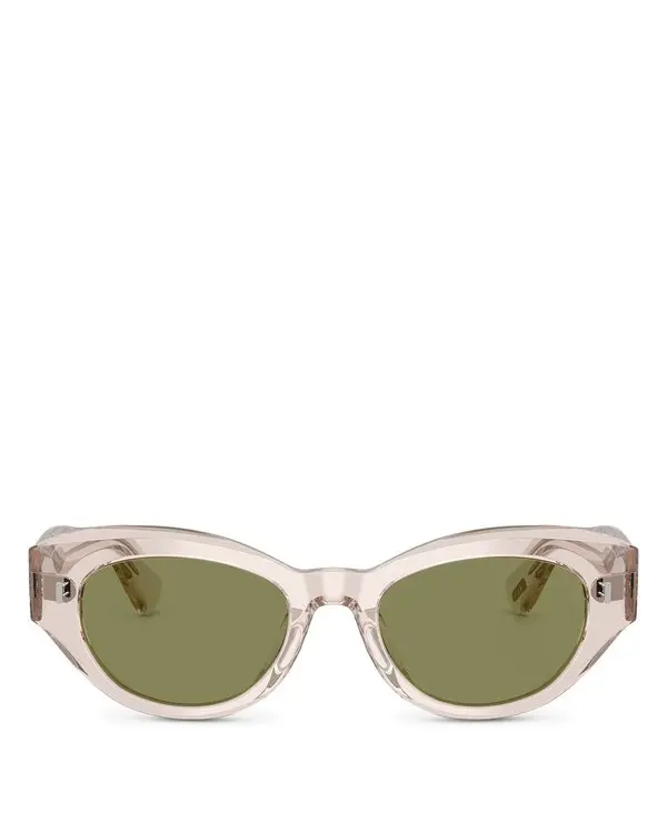 Oliver Spencer Lerrue Oval Sunglasses, 50mm