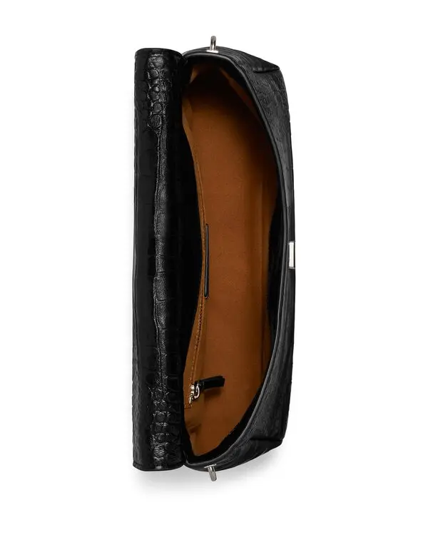 Tory Burch Charlie Embossed Shoulder Bag