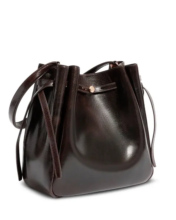 Tory Burch Romy Distressed Leather Shoulder Bag