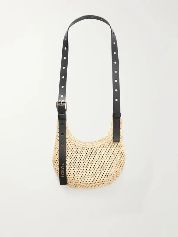 Loewe Mini Raffia Crossbody Bag