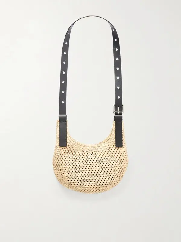 Loewe Mini Raffia Crossbody Bag