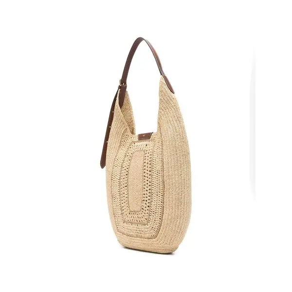ANYA HINDMARCH Woven Raffia Shoulder Bag