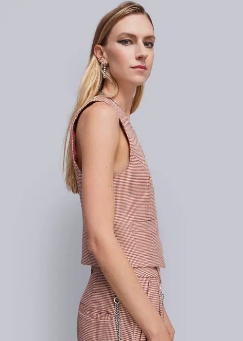 WILDFANG The Empower Houndstooth Vest
