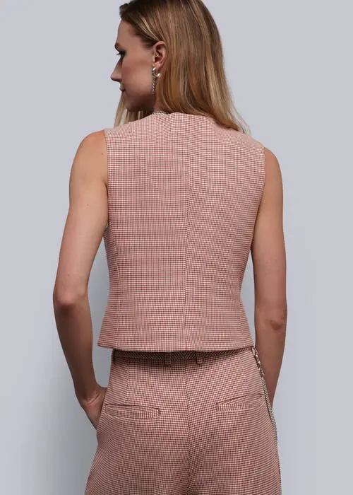 WILDFANG The Empower Houndstooth Vest