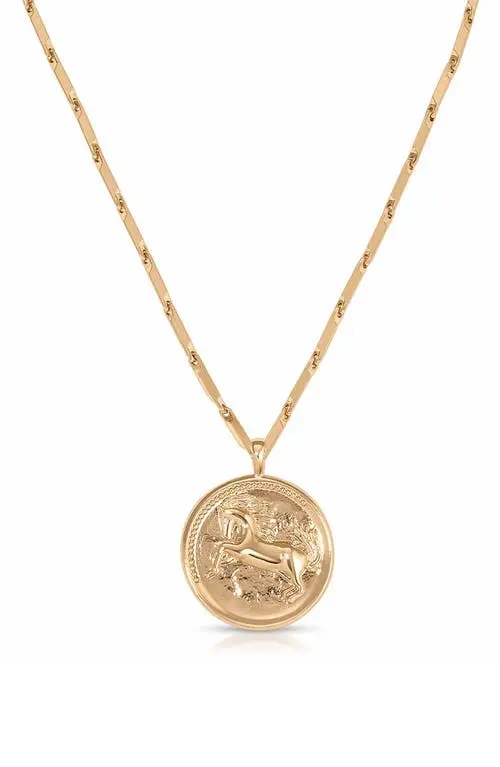 Ettika Equestrian Medallion Pendant Necklace