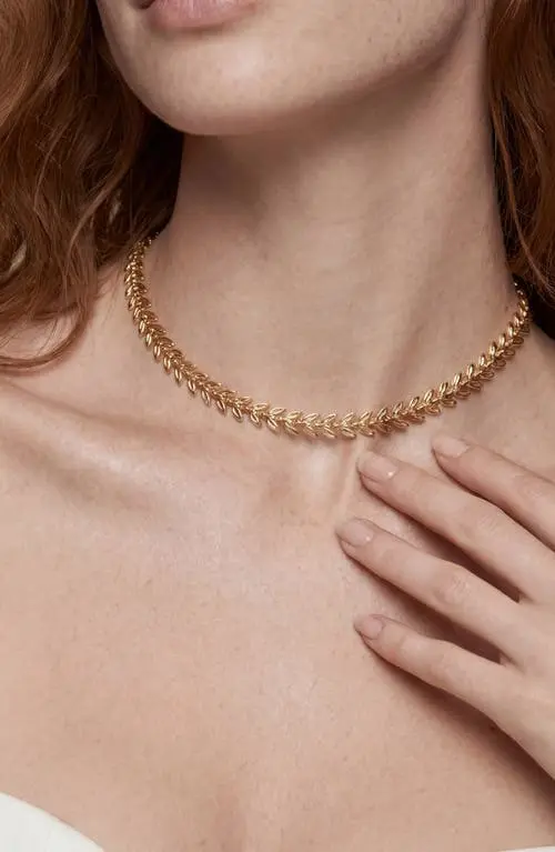 Ettika Chevron Link Necklace