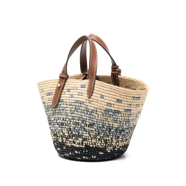 ANYA HINDMARCH Embellished Raffia Mini Bag