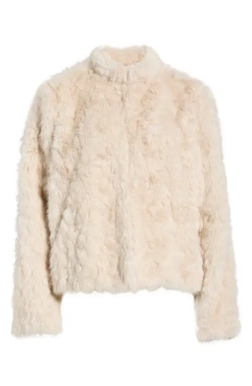 TAHARI ASL Faux Fur Jacket