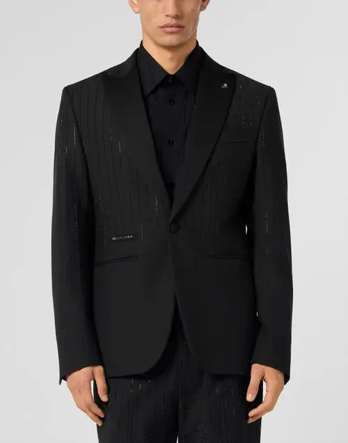 Philipp Plein Blazer Lord Fit Degrade Stones