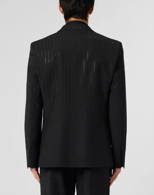 Philipp Plein Blazer Lord Fit Degrade Stones