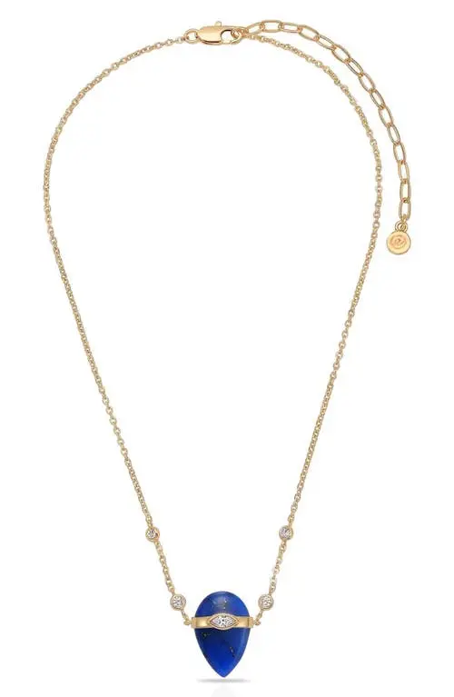 Ettika Solstice Lazuli Pendant Necklace