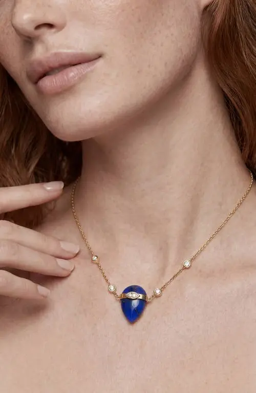 Ettika Solstice Lazuli Pendant Necklace
