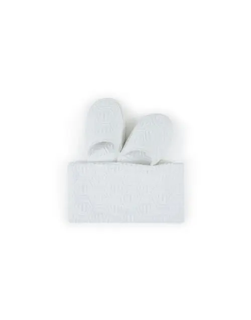 Philipp Plein Hexagon Flat Slippers - White