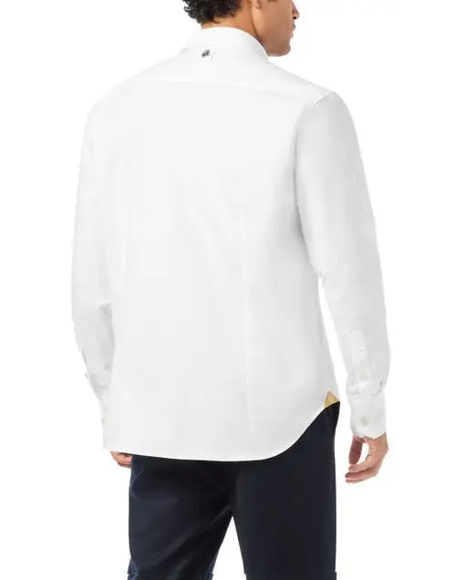 BILLIONAIRE Embroidered Cotton Shirt Loose Fit
